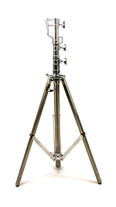 Modern Studio Combo Stand Double Riser - BarnDoor Lighting