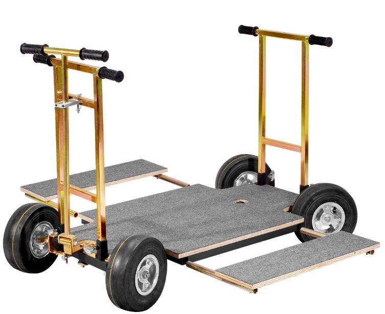Modern Studio Doorway Dolly 4 Wheel Steering 041-7820 - BarnDoor Lighting