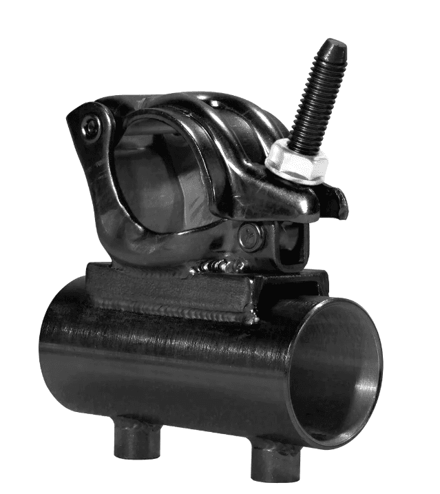 Modern Grid Clamp w/ Horizontal Female Crossover for 1 1/2" Speed-Rail