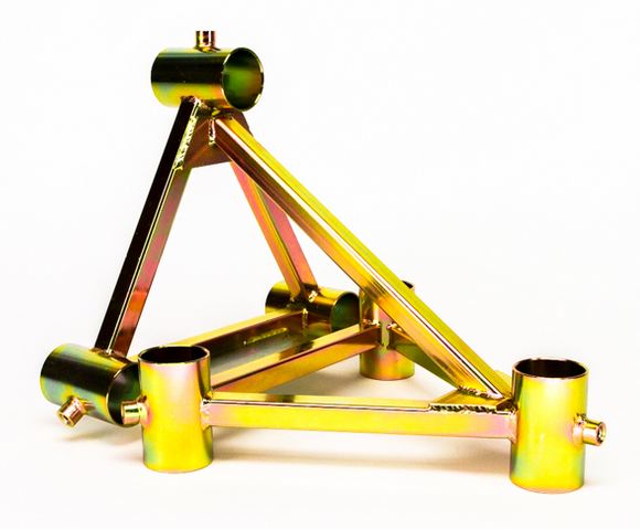 Modern Studio Pipe Vertical Truss Corner Bracket for 1 1/2" - BarnDoor ...