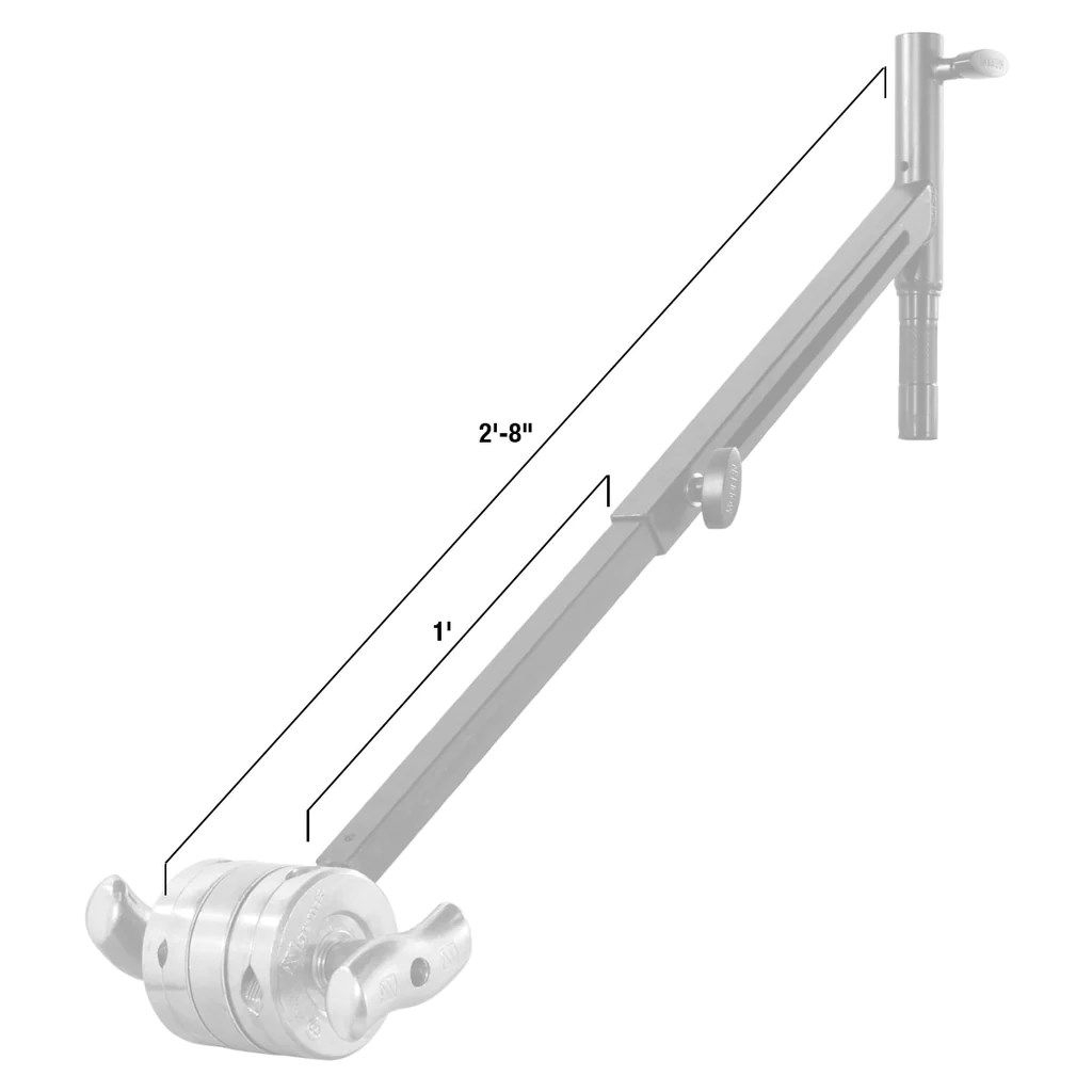 Modern Studio Telescoping Grip Helper 020-3660 | BarnDoor Lighting