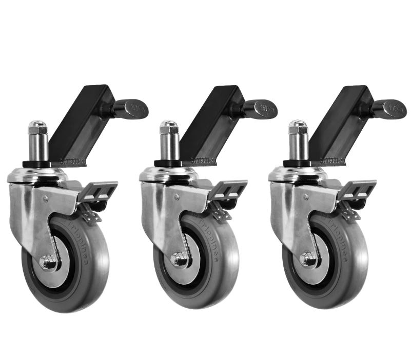 Modern Studio Wheels Price Combo Stand Set of 3 | BarnDoor