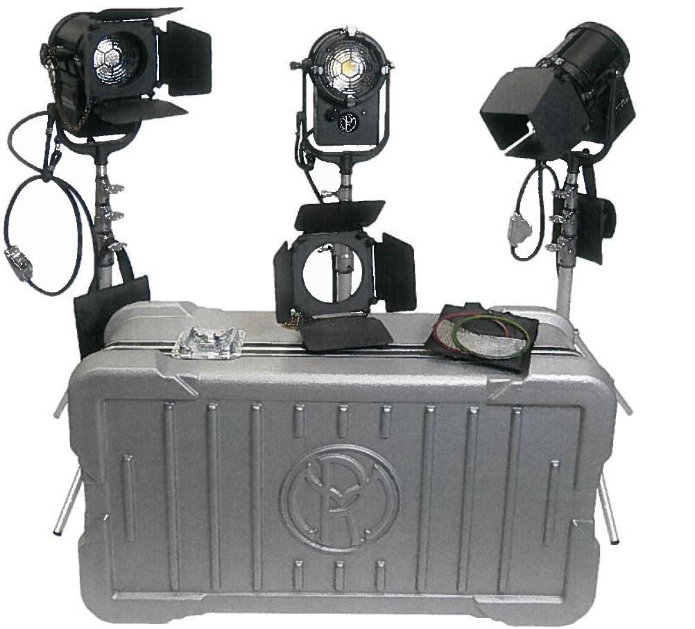 Mole-Richardson LED Light Kits - BarnDoor Lighting