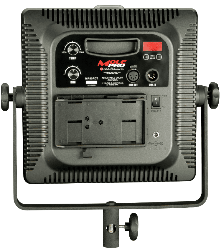 Mole Pro Panel BiColor LED Light 50W - BarnDoor