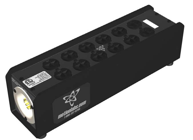 Motion Labs Stringer Box Twist Lock Edison - BarnDoor Lighting