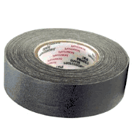 ShurTape (formerly Permacel) Gaffers Tape 2" Black Pro Grade Roll ...