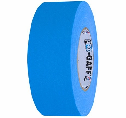 Buy ProTape Pro-Gaff Fluorescent Blue Gaffer Tape | BarnDoor