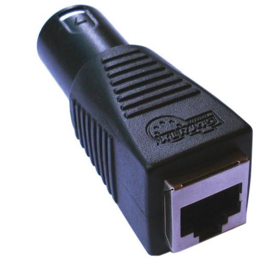 Quasar DMX 5 Pin to RJ45 Connector (Male) | BarnDoor