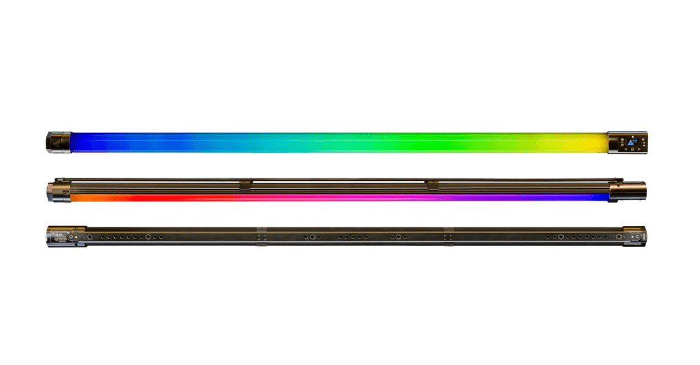 Quasar Science Rainbow 2 LED Tube RGBX Color 8ft | BarnDoor