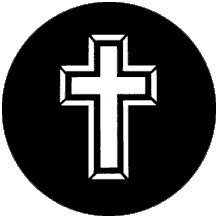 Rosco 3d Cross 1 Steel Gobo Pattern 78065 - Rosco Standard Steel ...