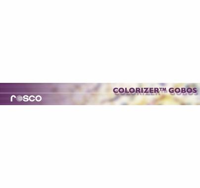 Rosco Amber Red Stippled Colorizer Glass Gobo 55005 B Size - BarnDoor ...