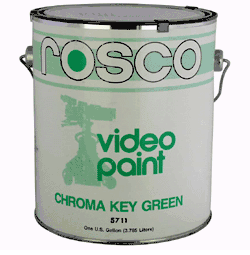 Green Screen Paint Chroma Key Rosco 5 Gallon - BarnDoor