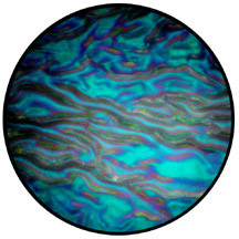 Rosco Cyan Ripple Color Wave Glass Gobo Pattern B Size 33104 - BarnDoor ...