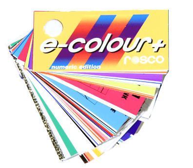 Rosco E-Colour Lighting Gel Filter Swatchbook - BarnDoor
