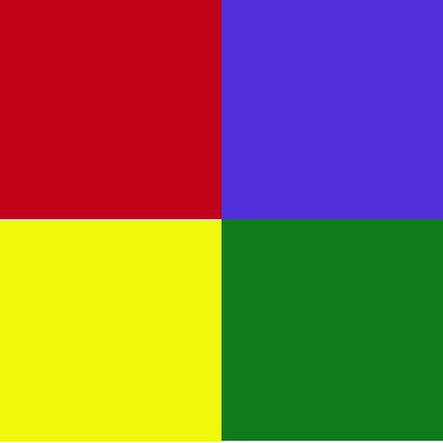 Rosco E Colour Primary Lighting Filter Gel Pack (4) 10"x12" Sheets - Rosco Lighting Gels Packs|Kits