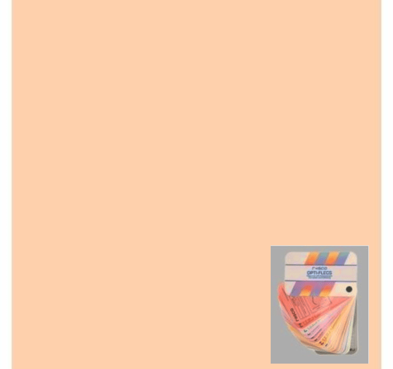 Rosco Opti-Flecs 9406 Bastard Amber LED Filter - BarnDoor Lighting