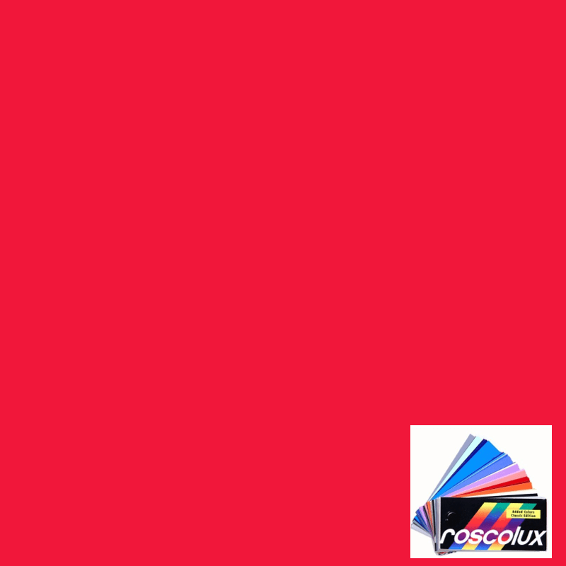 Rosco Roscolux 324 Gypsy Red Gel Filter Sheet - Rosco Roscolux ...