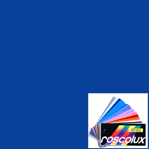 Rosco Roscolux # 74 Night Blue Lighting Gel - BarnDoor