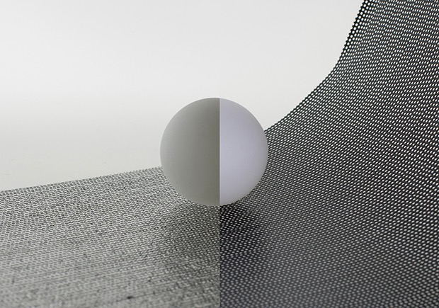 RoscoScrim Silver / Black Perforated Window Scrim 3809