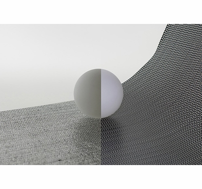 RoscoScrim Silver / Black Perforated Window Scrim 3809