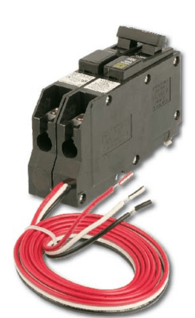LynTec Square D Clip-on Motorized Breaker Two Pole 20A MB-20