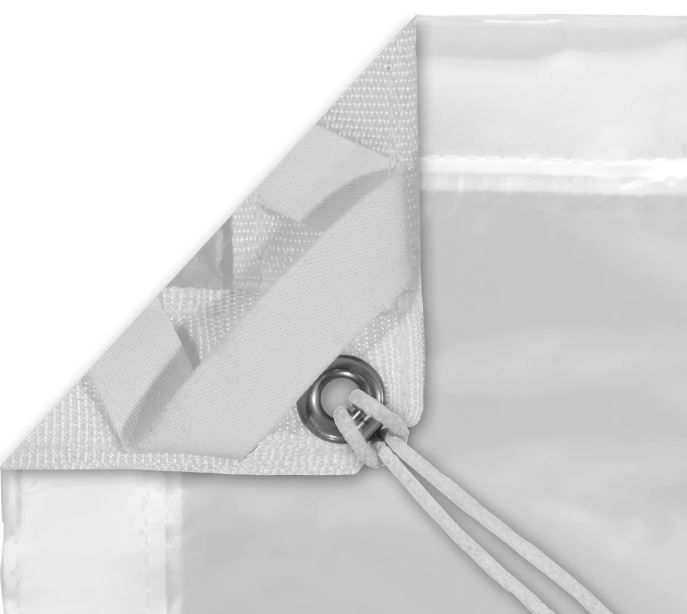 TRP 6x6 Half Soft Frost Diffusion Fabric Seamless | BarnDoor Lighting