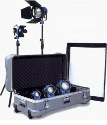 Tungsten Lighting Kits - BarnDoor Lighting