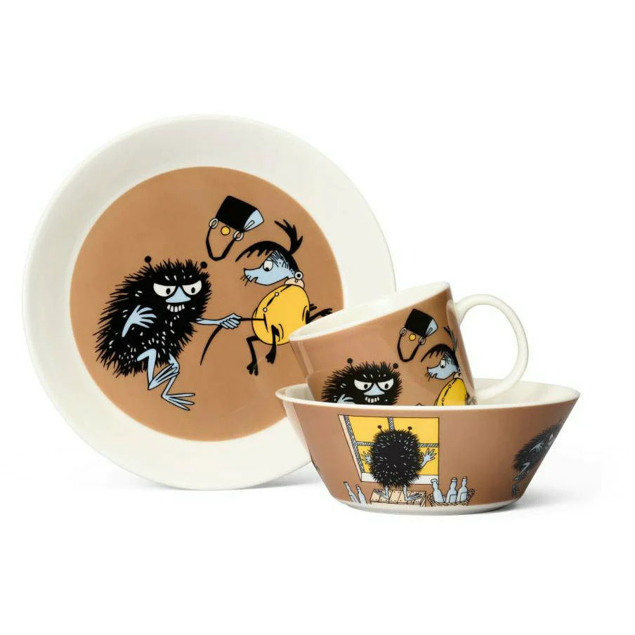 Arabia Moomin Stinky in Action Plate - Arabia Moomin Plates