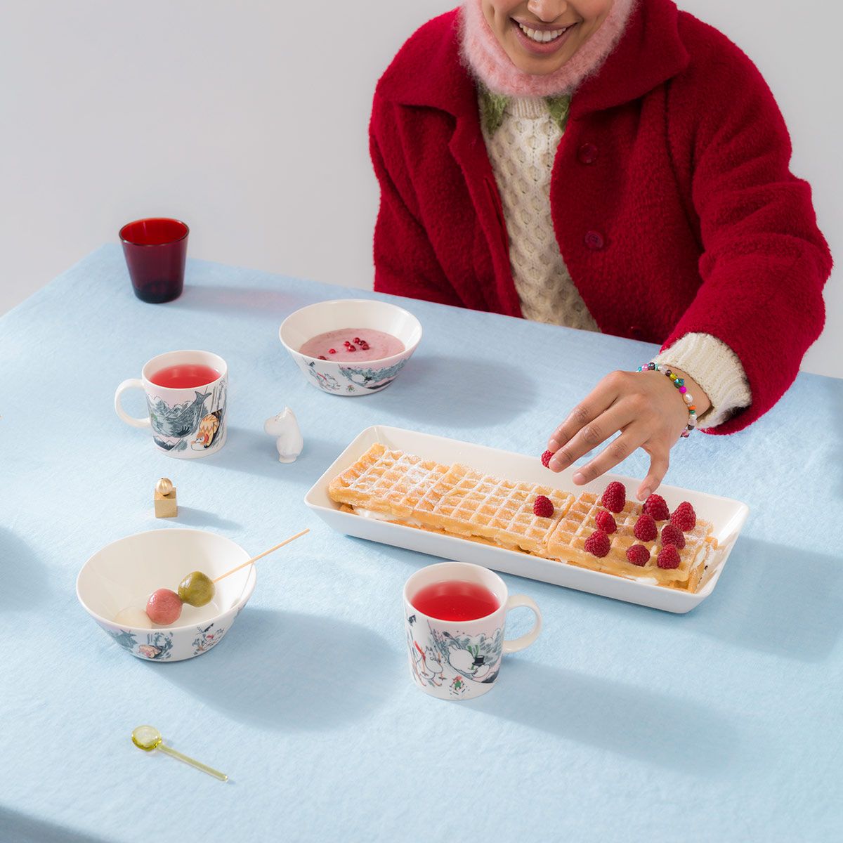 Arabia Moomin Winter Sliding Bowl - 2023 Holiday Bowl - Holiday Home ...