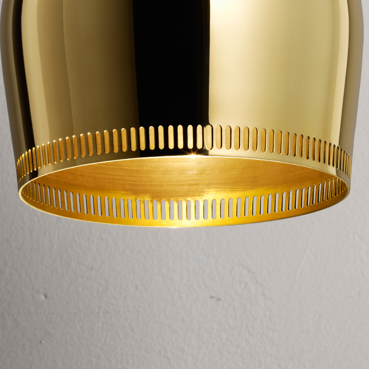 Artek Alvar Aalto A330S "Golden Bell Savoy" Ceiling Lamp - Finnish Lighting