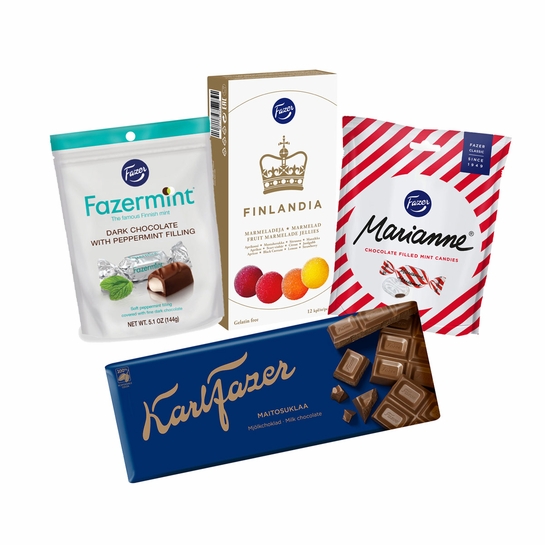 Fazer Candy Assortment Gift - Finnish Candy, Coffee & Food