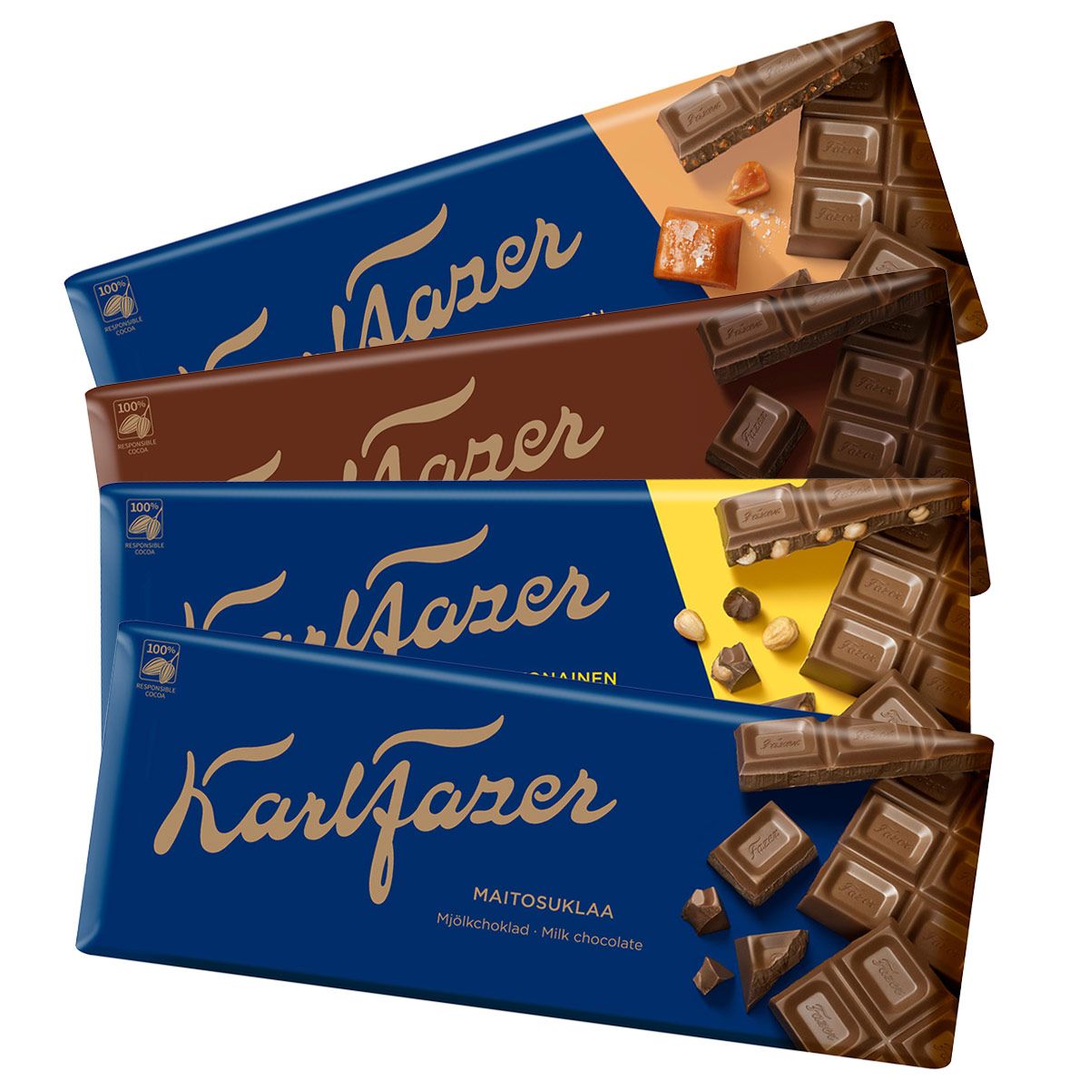 Fazer Chocolate Bar Sampler Pack - More Savings