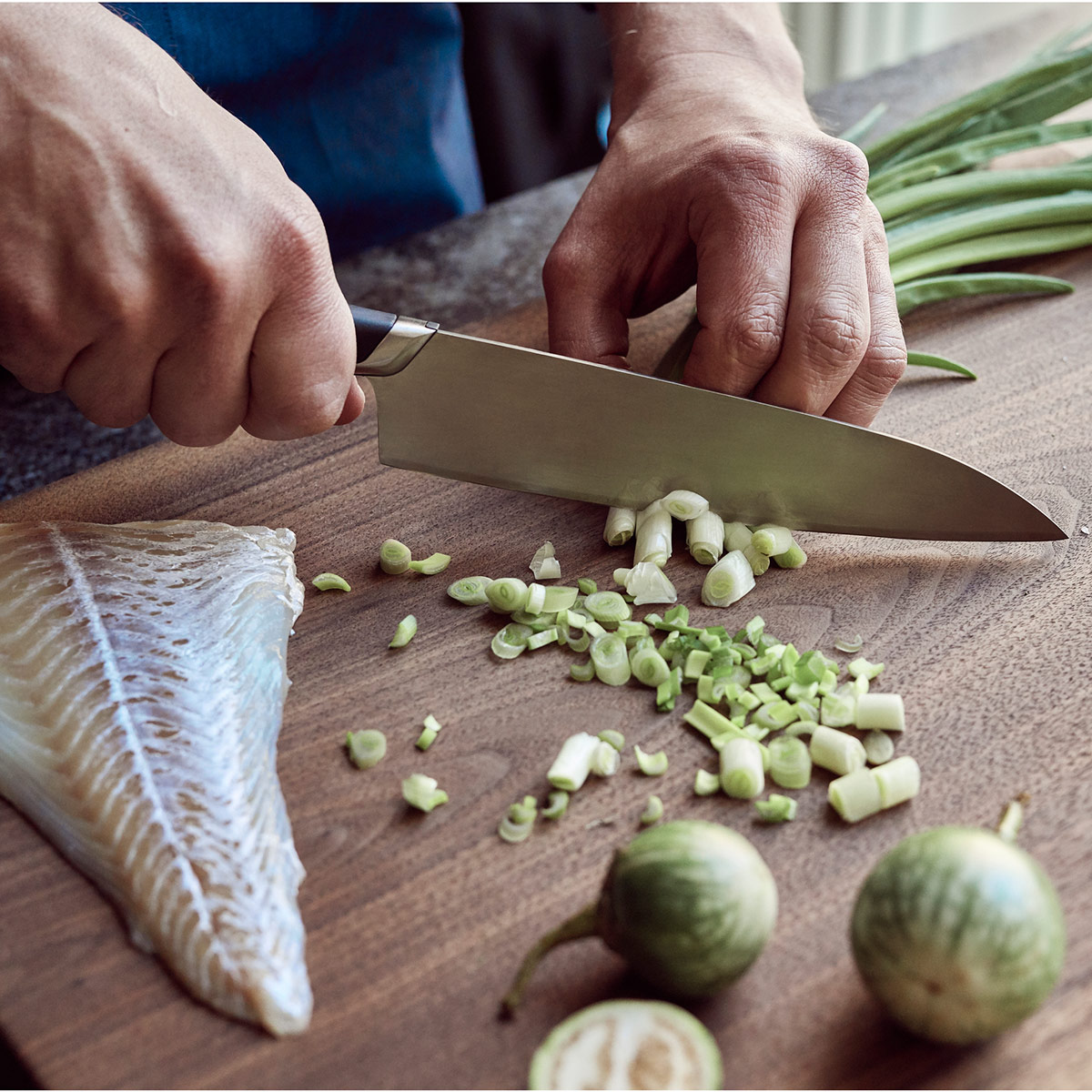 Fiskars Titanium Large Cook's Knife - Fiskars Kitchen Knives