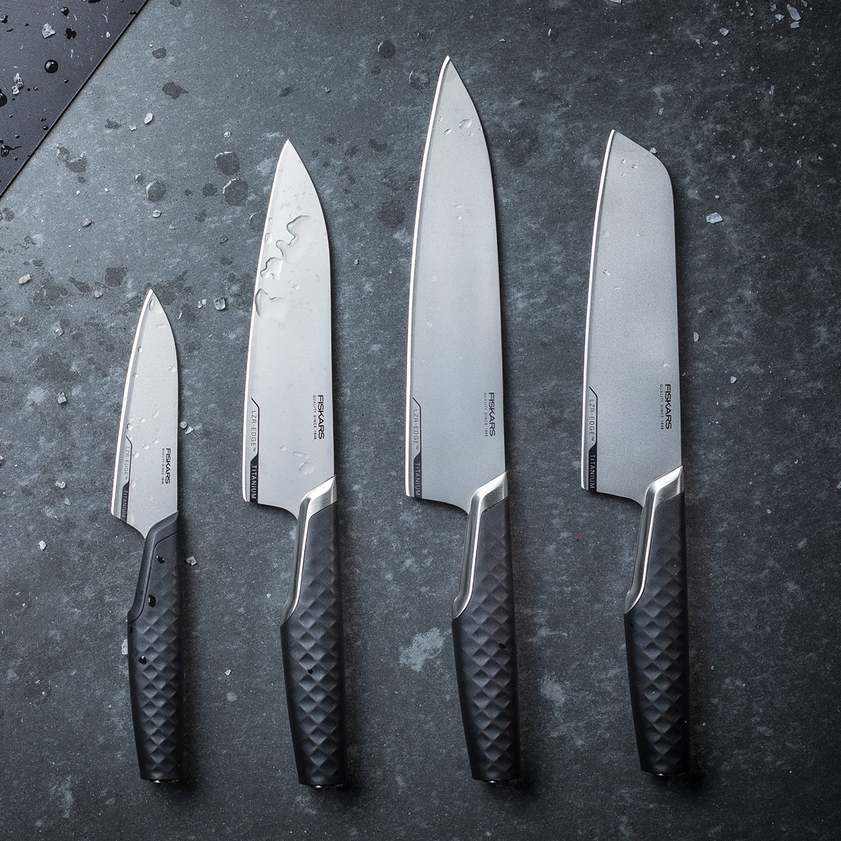 Fiskars Titanium Large Cook's Knife - Fiskars Kitchen Knives