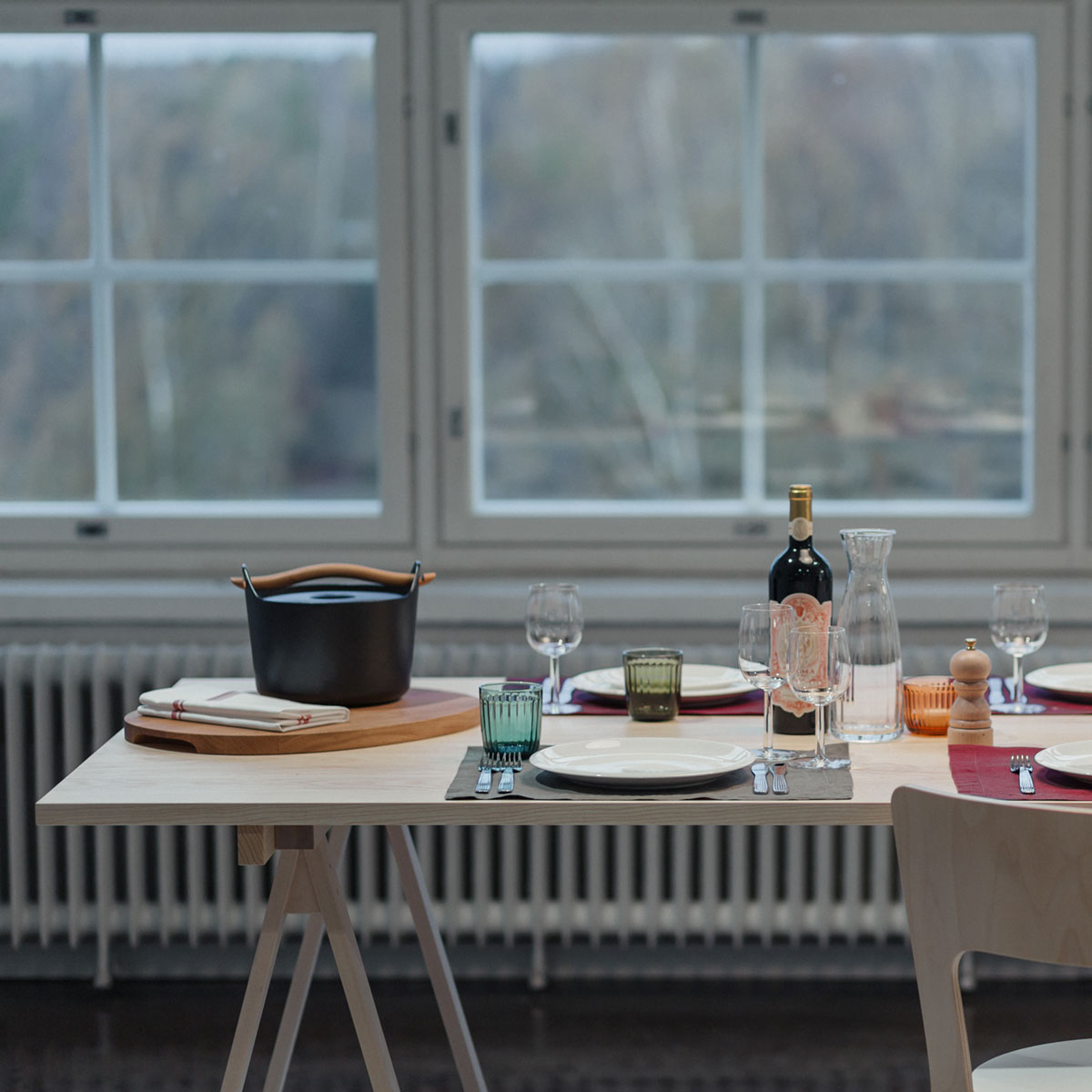 iittala Raami Oak Oval Large Serving Tray - Outlet Sale