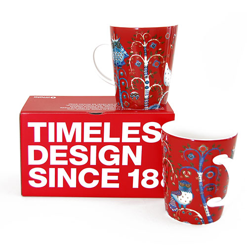 Iittala Taika Red Mug Gift Set - iittala Taika Dinnerware