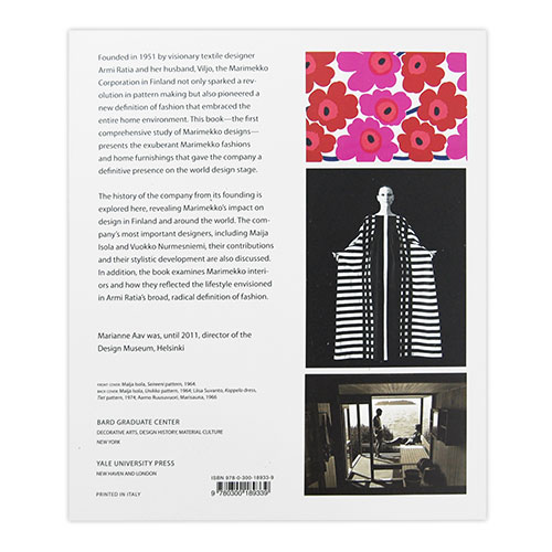 Marimekko - Fabrics, Fashion, Architecture Book - Finnish Art & Design ...