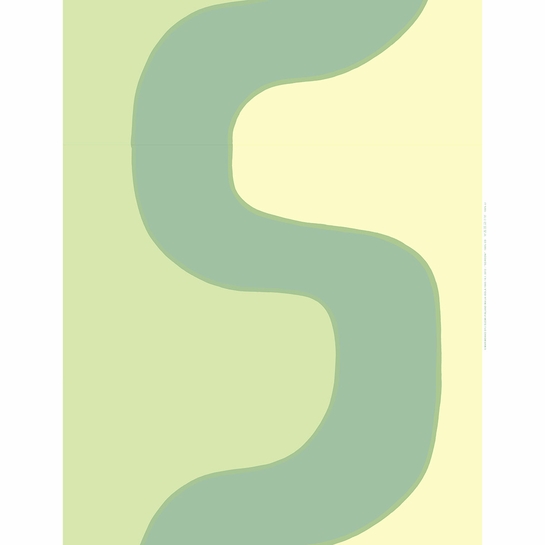 Marimekko Seireeni Green Cotton Fabric Repeat - Marimekko Sale