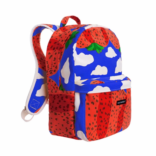 Marimekko Vuori Blue/Red Backpack