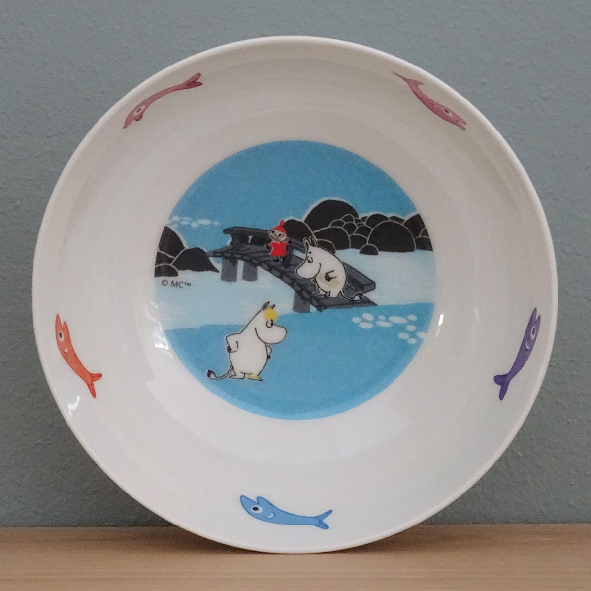 Moomin Bridge Children's Bowl - Finnish Gifts for Kids