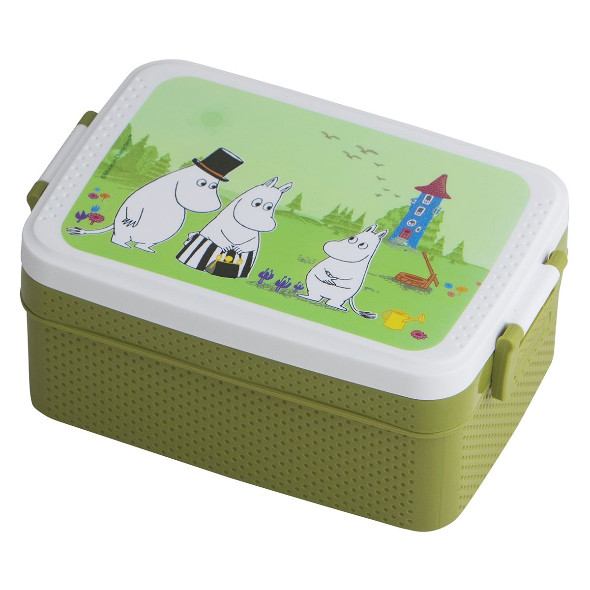 Moomin House Green Lunch Box - Moomin Kitchen & Dining