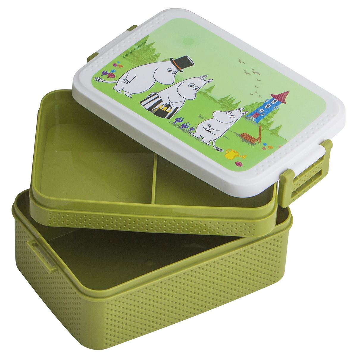 Moomin House Green Lunch Box - Moomin Kitchen & Dining