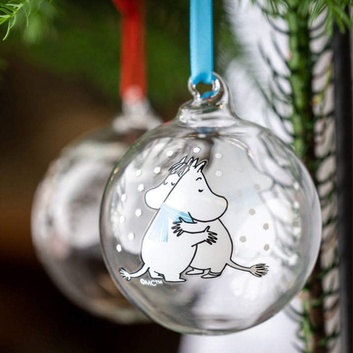 Muurla Cuddle Glass Ball Ornament - Muurla