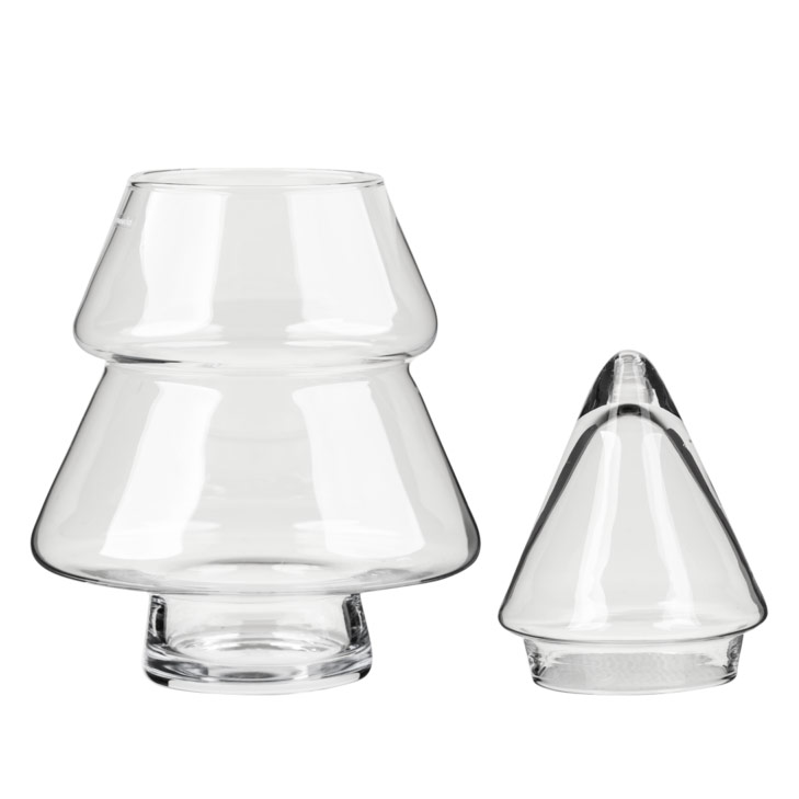 Muurla Glass Christmas Tree Large Jar - Muurla
