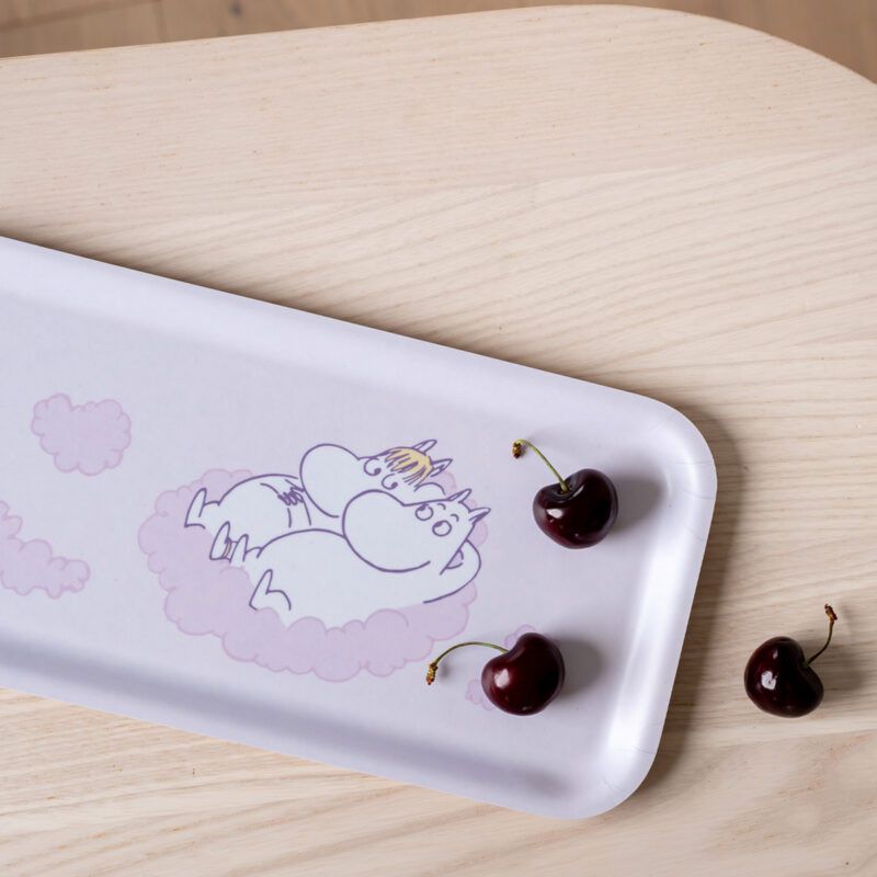 Muurla Moomin In The Clouds Purple Small Tray - Muurla