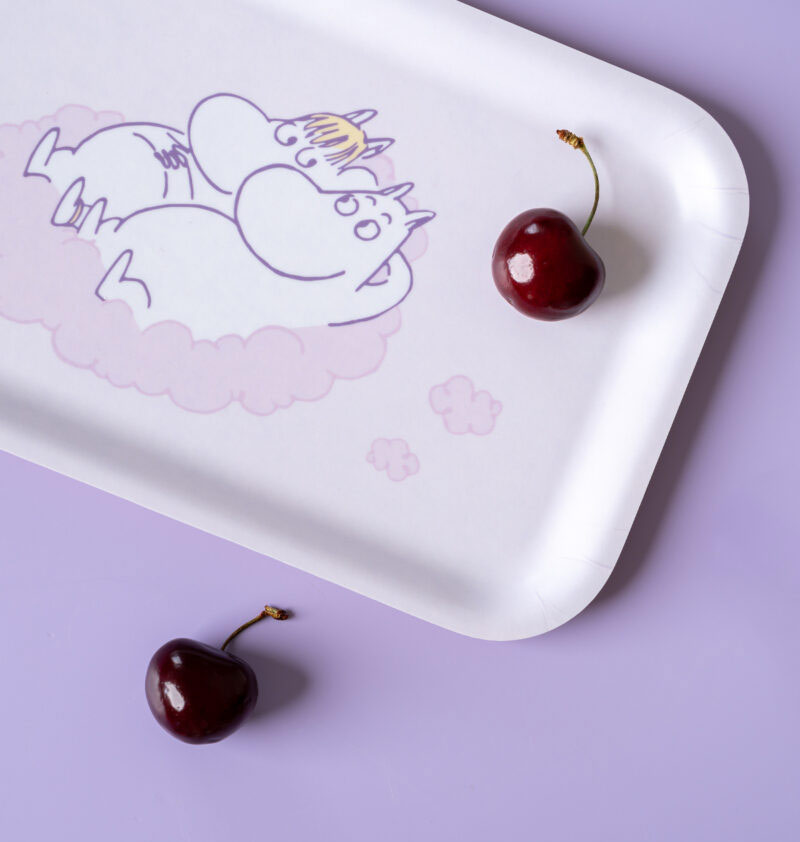 Muurla Moomin In The Clouds Purple Small Tray - Serving Plates, Trays ...