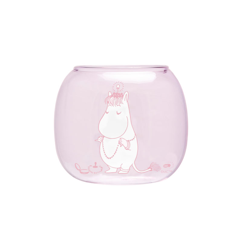 Muurla Moomin Snorkmaiden Pink Candle Holder - Moomin Collectibles