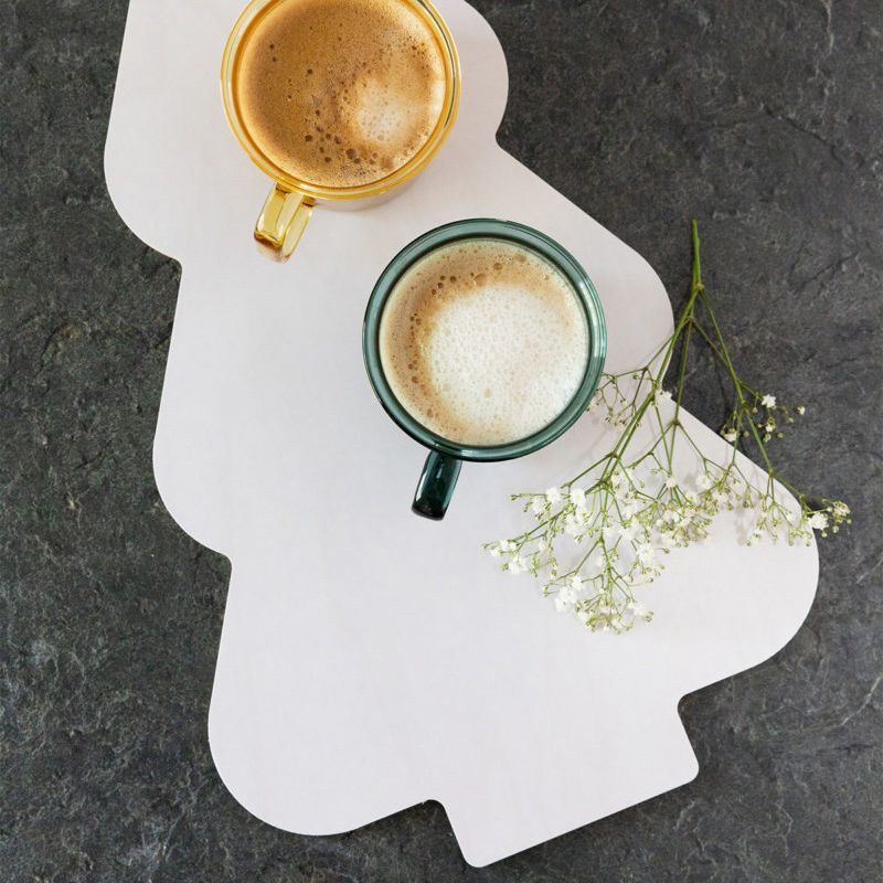 Muurla Spruce White Chop & Serve Board - Muurla