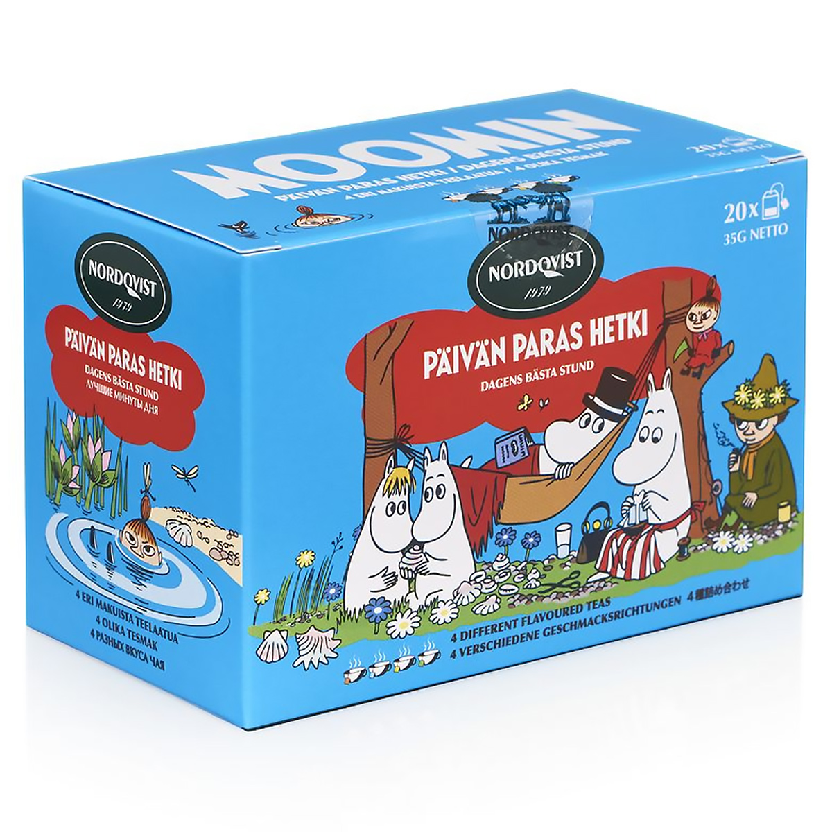 Nordqvist Moomin Best Moment Of The Day Assorted Black Tea - d