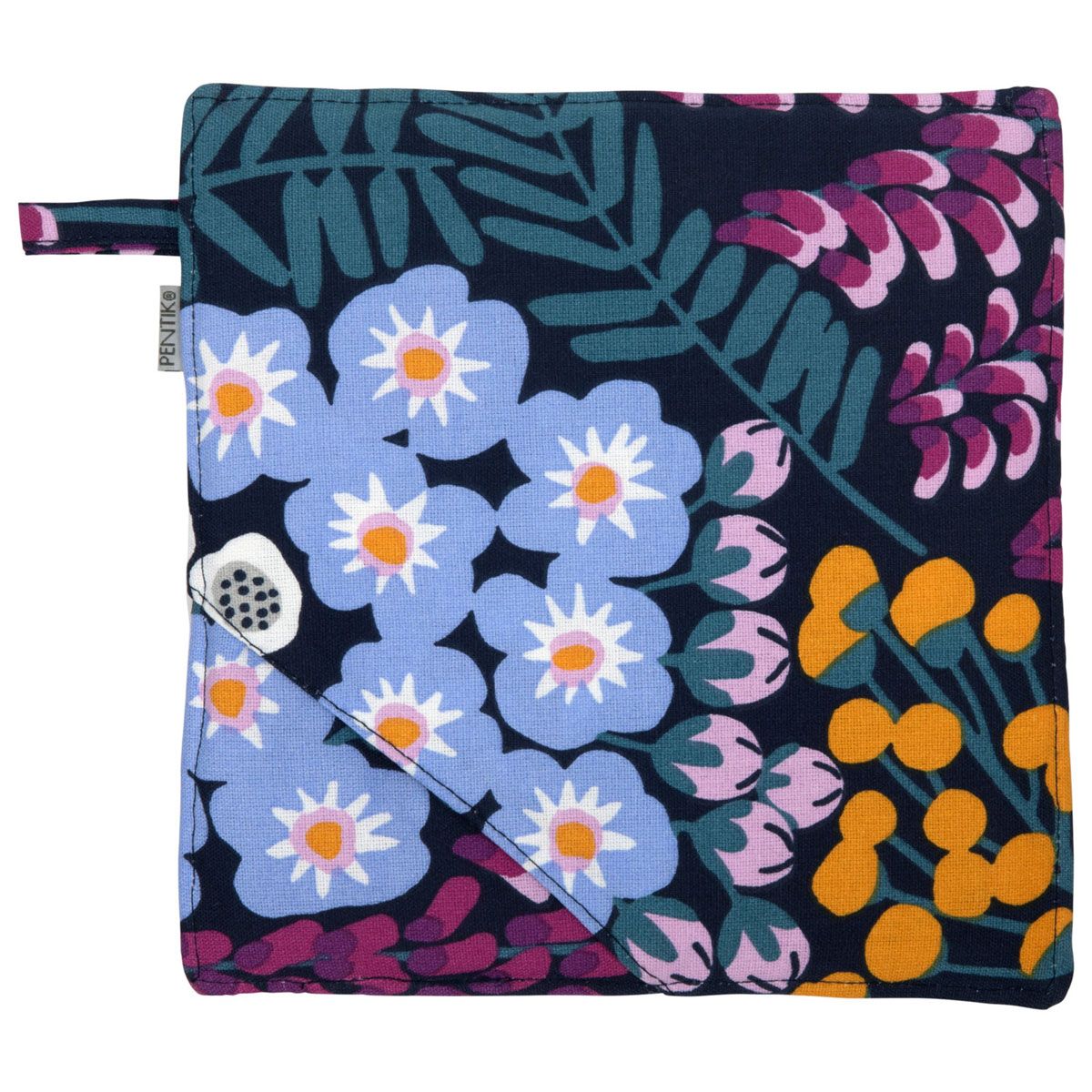 Pentik Hiirenvirna Blue Pot Holder - Kitchen & Dining Sale